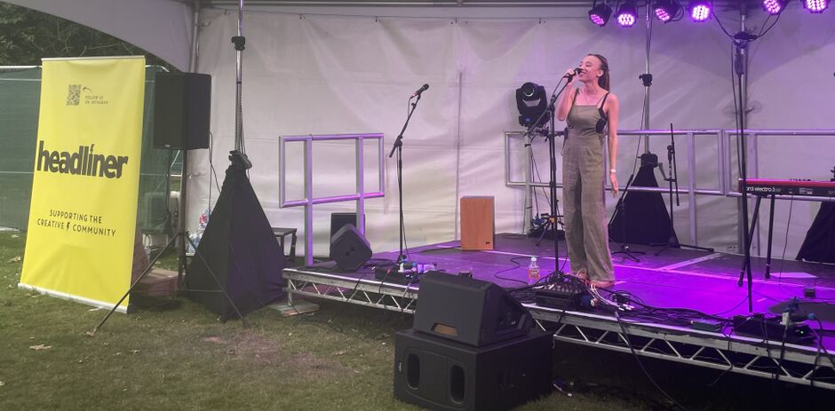 Headliner champions Aspiring artist stage at Pub In The Park 2024 ...